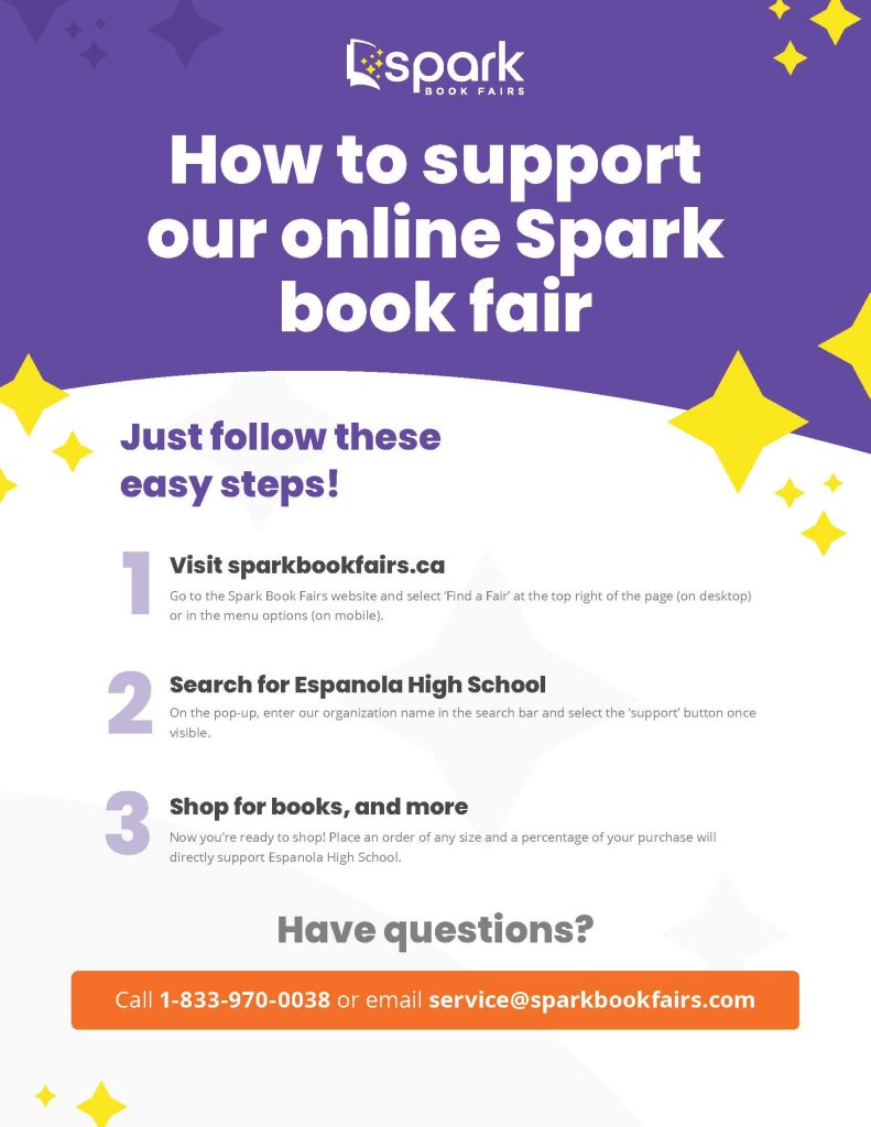 Spark Book Fair - Espanola High School